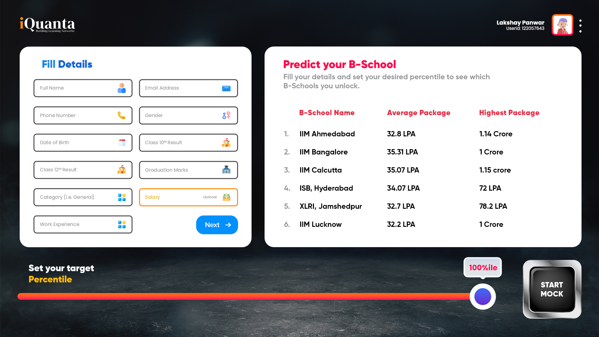 iCAT: Free CAT Mock Tests - AI Based Mocks Platform